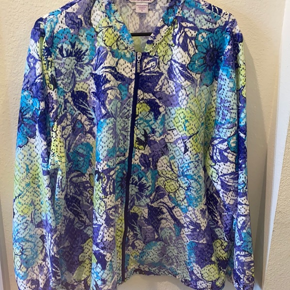 Allison Daley | Jackets & Coats | Allison Daley Size 8 Blue Purple ...